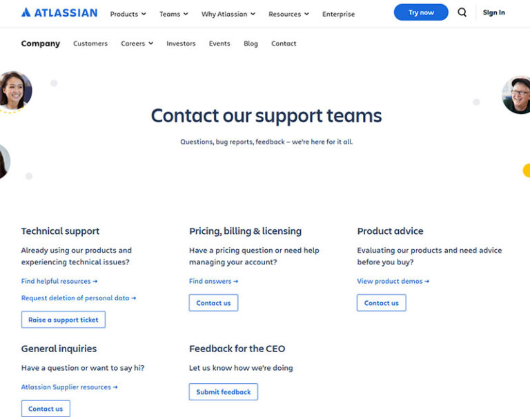 Inspiring Contact Us Page Examples You’ll Love