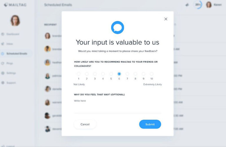 Feedback Form Examples to Improve User Experience