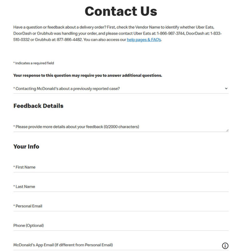 Feedback Form Examples to Improve User Experience