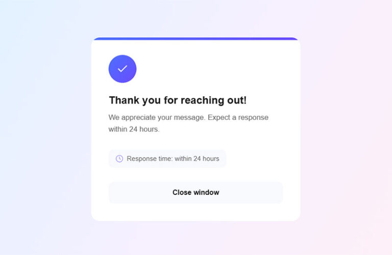 How to Write a Form Submission Confirmation Message + Examples