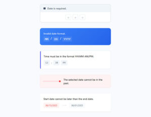 Form Error Message Examples and Best Practices
