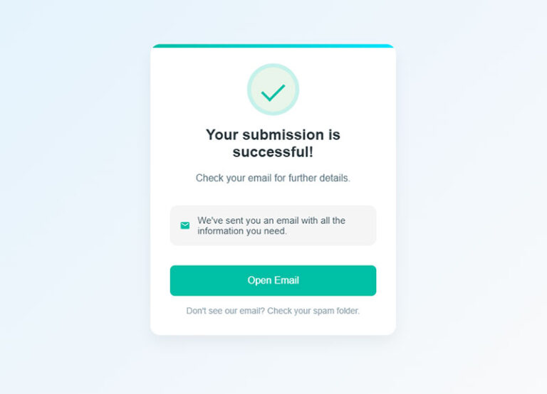 How to Write a Form Submission Confirmation Message + Examples