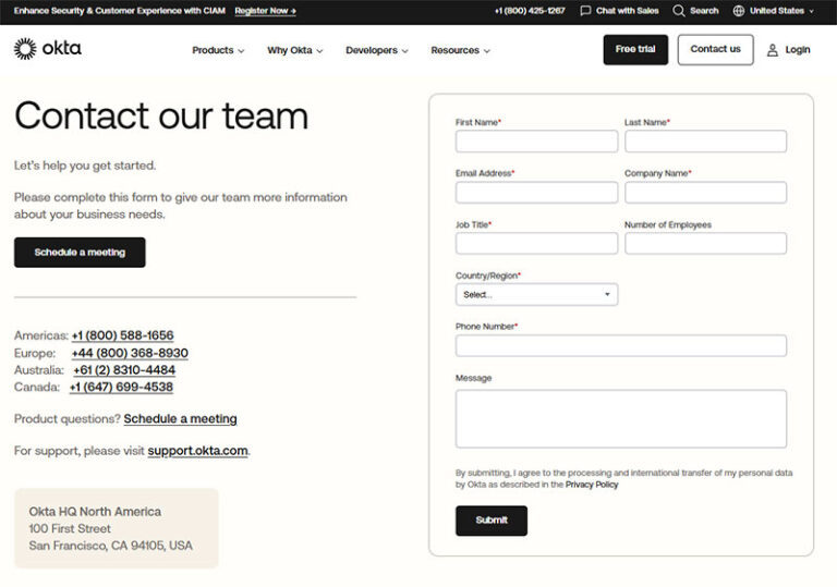Effective Website Form Examples for Inspiration