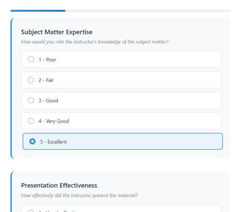 Training Survey Questions to Improve Learning