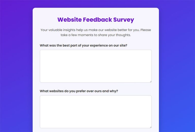 Best Practices for Creating Feedback Forms
