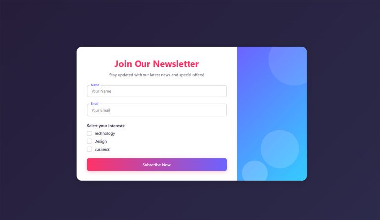 Registration Form Templates for Easy Sign-Ups