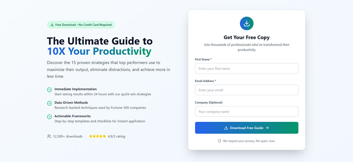 How to Generate B2C Leads Using Website Forms