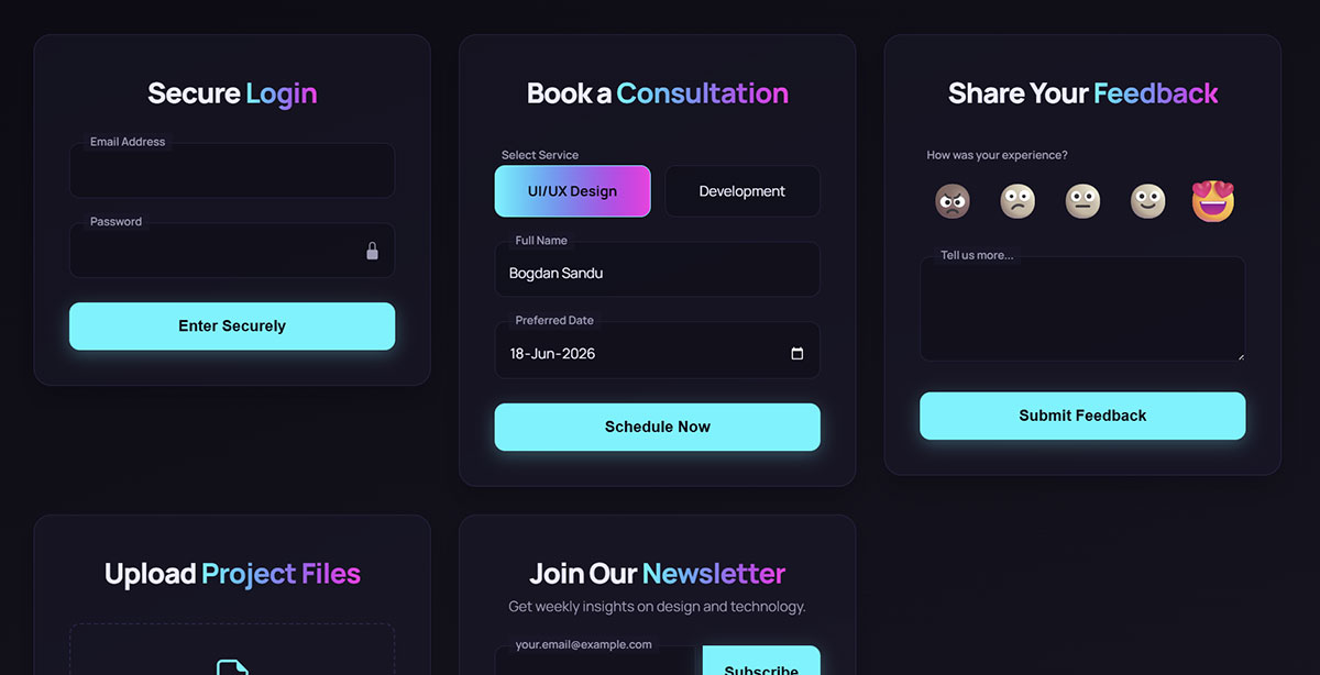 The Various Form Fields That Any Designer Should Know