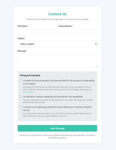 How to Create GDPR Compliant Forms